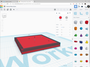 3D Textured Bases Using Tinkercad - WolfKeeper's Den